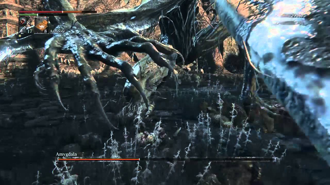 Bloodborne - Amygdala Boss Fight - YouTube