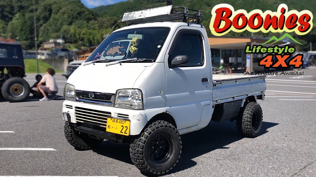 Custom Suzuki Carry and Jimny With Boony's 岐阜県 - YouTube