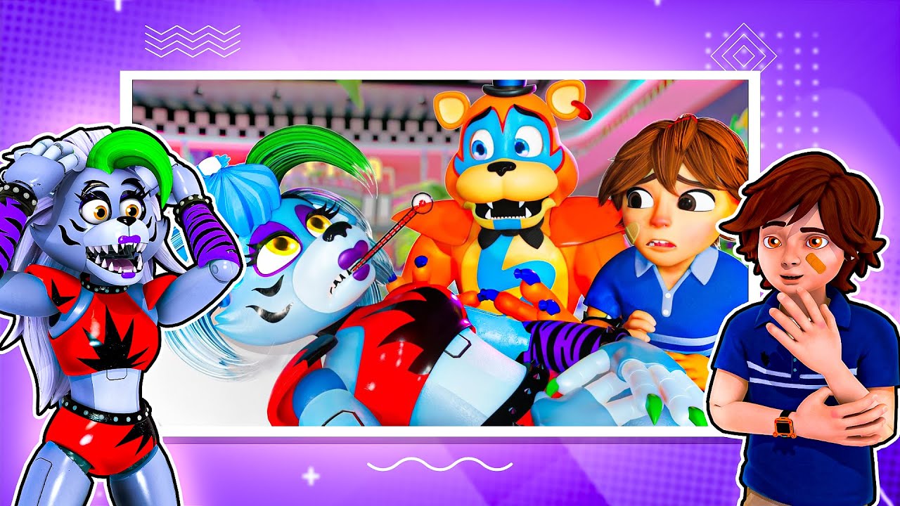 Roxanne Wolf is DYING?! REACT with Gregory - YouTube