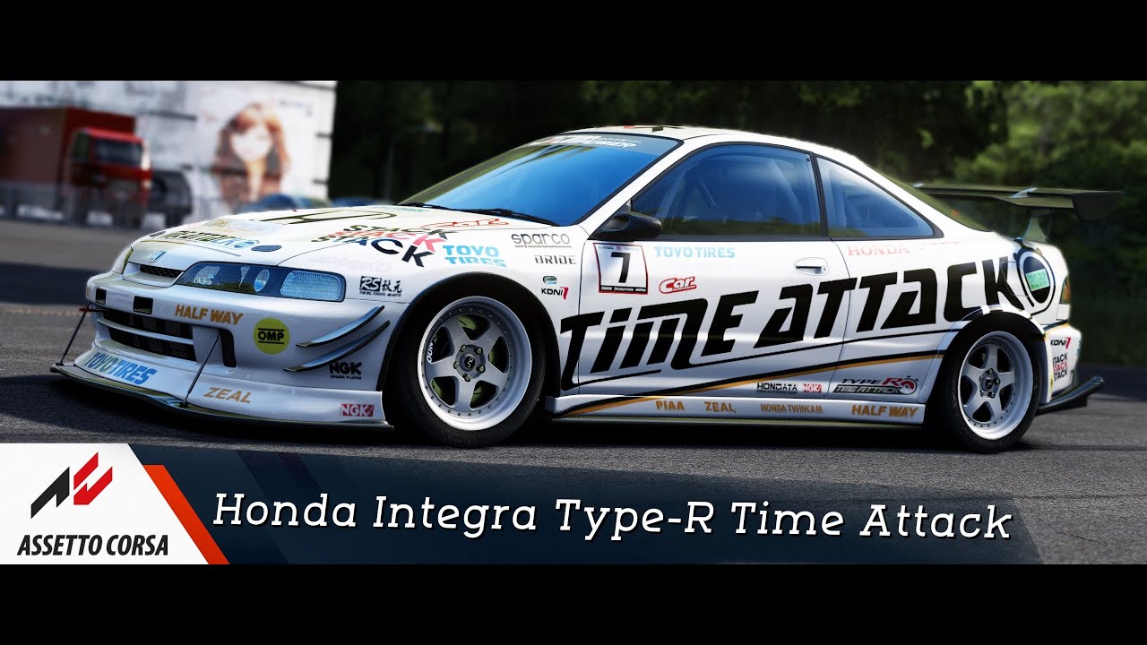 Assetto Corsa - Honda Integra Type-R (DC2) R5•Time Attack - YouTube