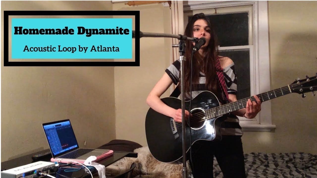 Lorde - Homemade Dynamite (Acoustic Loop cover by Atlanta) - YouTube