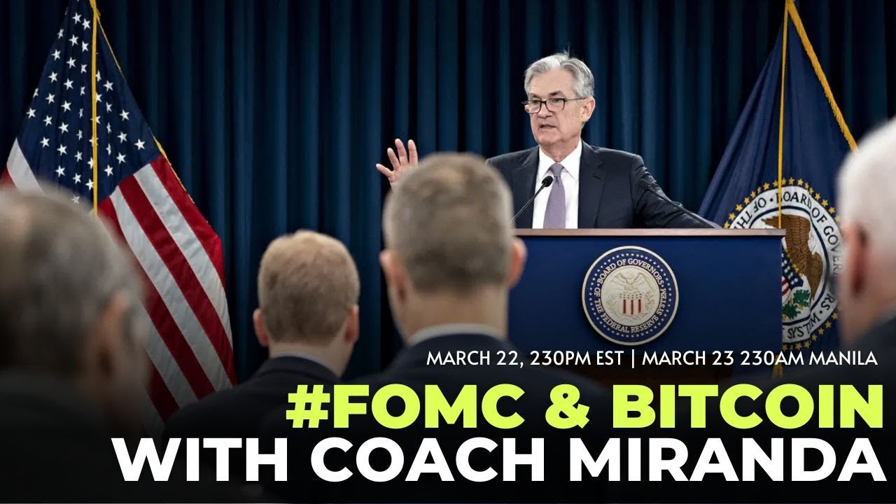 LIVE #fomc event and its effect to BITCOIN with Coach Miranda Miner ...