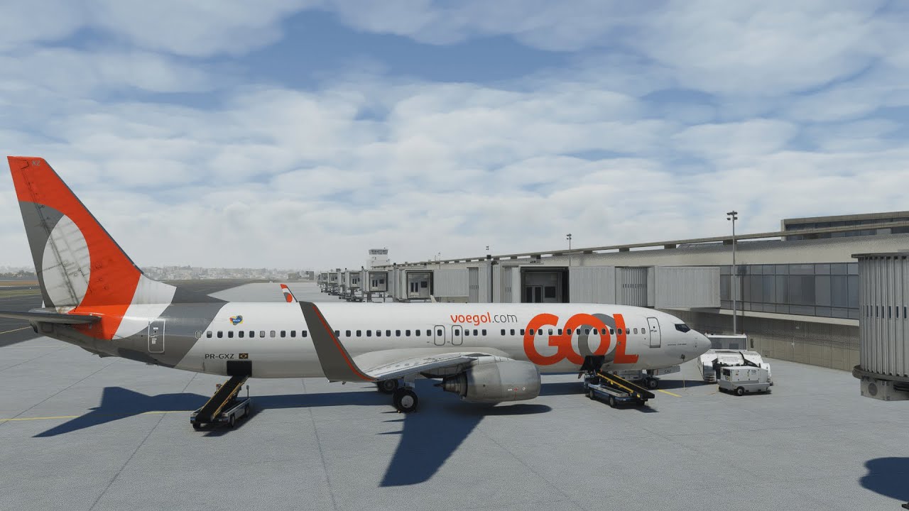 FS2020 // PILOTO REAL // Congonhas - Santos Dumont // PMDG 737-800 ...