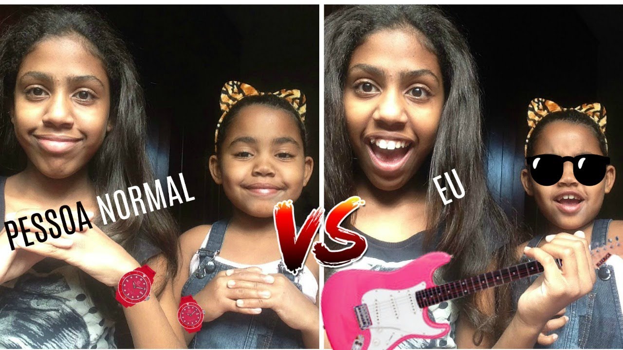 PESSOA NORMAL VS EU - YouTube