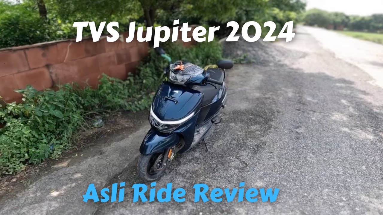 TVS Jupiter 2024 New Model || Asli Ride Review - YouTube