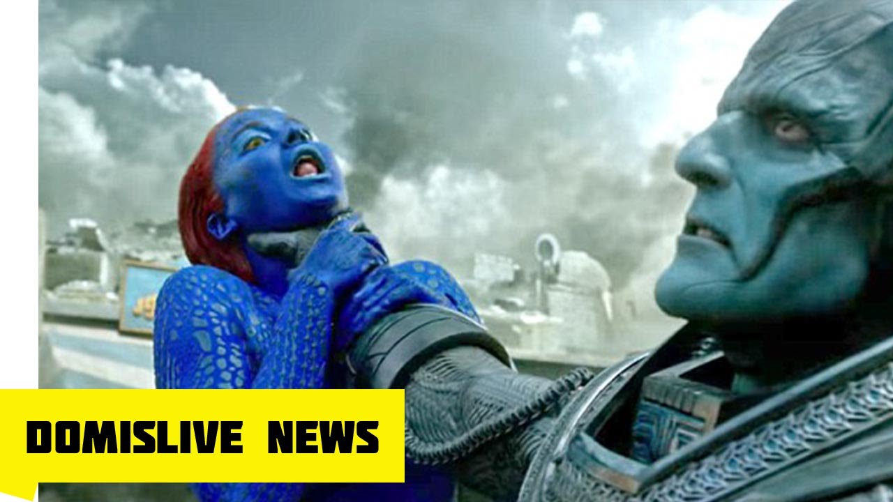 Jennifer Lawrence X-MEN Apocalypse Poster of Choking Mystique Upsets ...