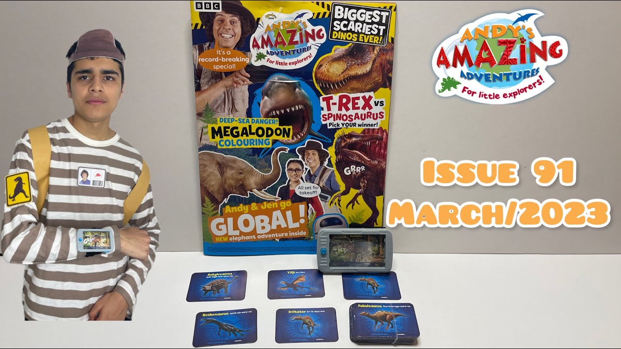 Andy’s Amazing Adventures issue 91, March/2023 with Andy’s Gizmo! 🕰️⌚️ ...