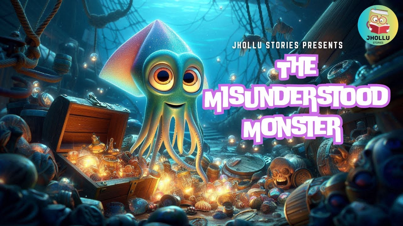 The Misunderstood Monster | Learning English | Bedtime stories | Kids ...