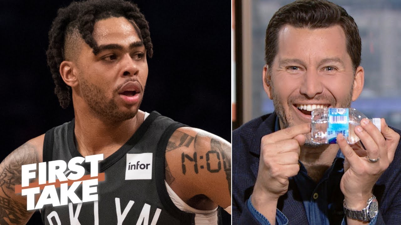 Will Cain laughs at D'Angelo Russell’s attempt to hide contraband ...