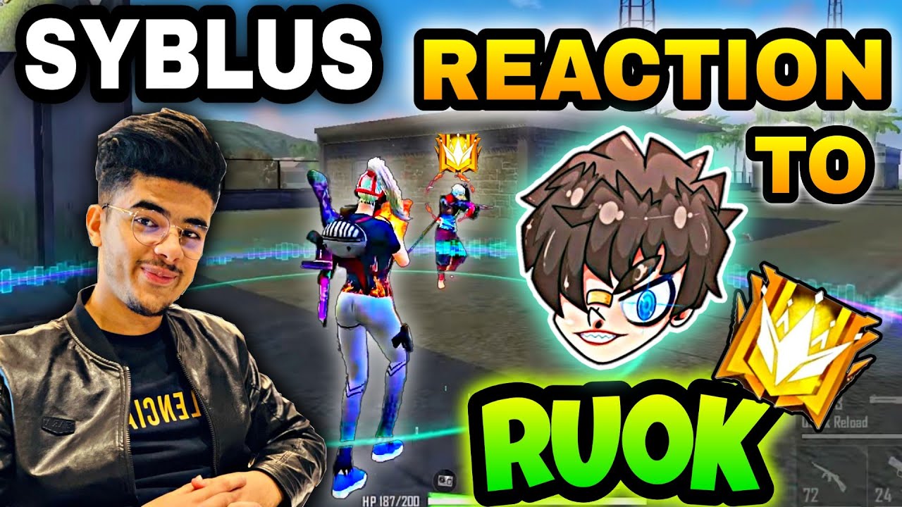 SYBLUS reaction to RUOK🇹🇭 [Epic Shots💥] | Free Fire - YouTube