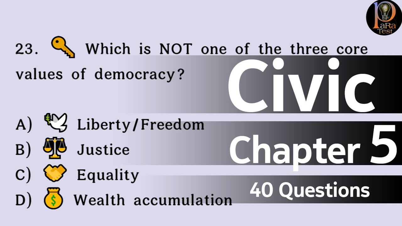 Civic Chapter 5 Questions - YouTube