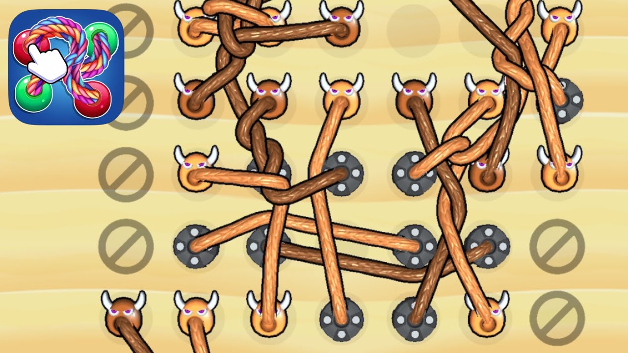 Twisted Tangle - All Levels Gameplay Android, iOS - YouTube