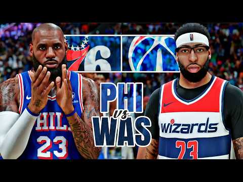 NBA 2K27: 76ERS vs WIZARDS  | PS5 PRO GAMEPLAY [4K60]