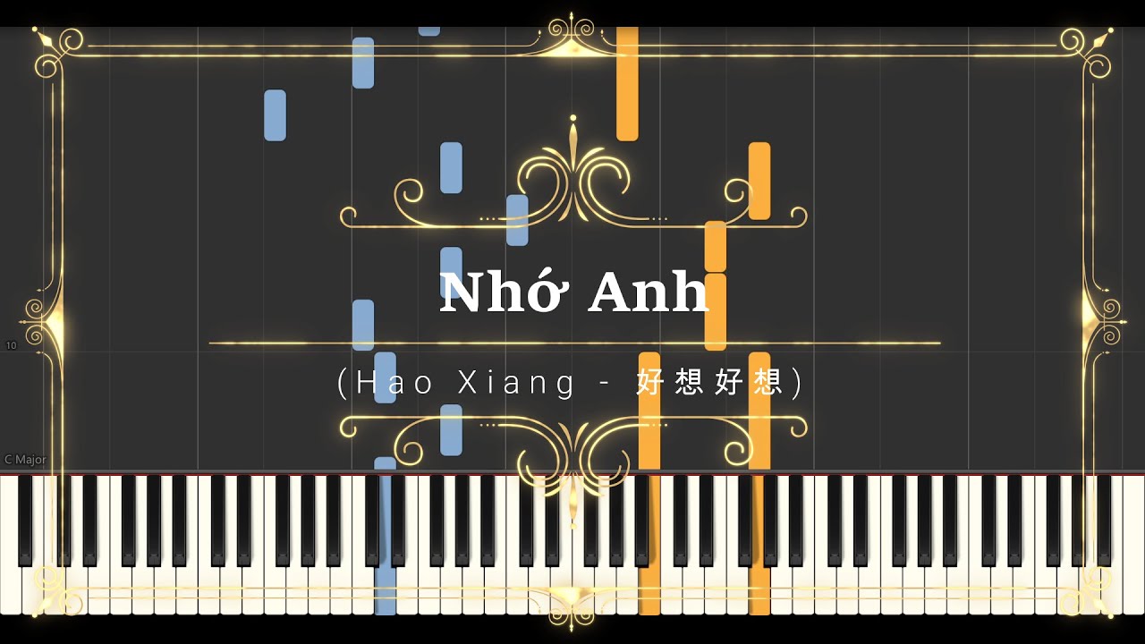 Nhớ Anh (Hao Xiang - 好想好想) // Synthesia (Sheet Music, MIDI,) - YouTube