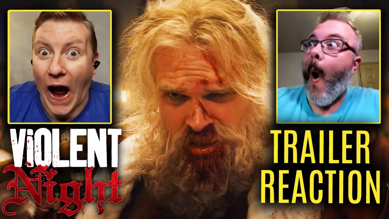 Trailer Reaction Violent Night - YouTube