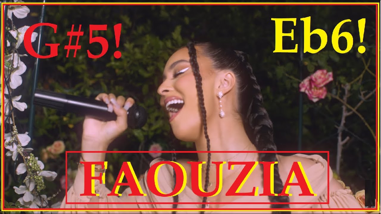 FAOUZIA - Best Vocals!!! (Live) - YouTube