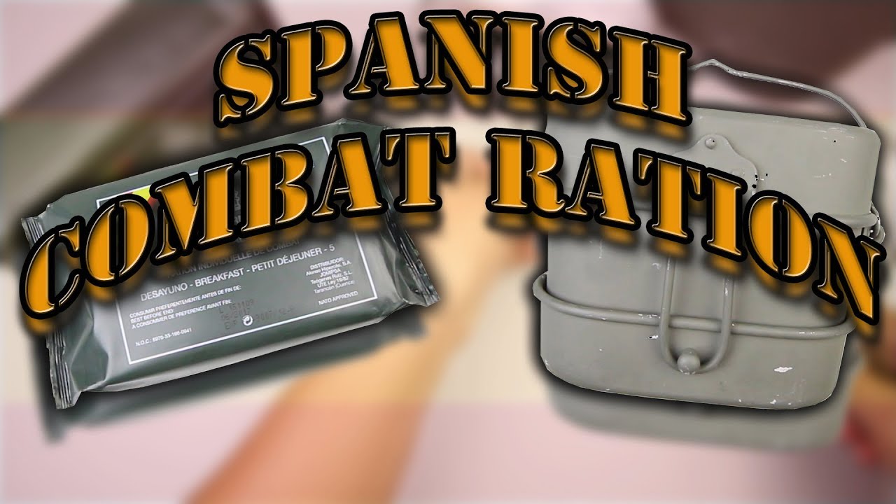 SPANISH ARMED FORCES RATION - BREAKFAST MENU #5 | ITALIAN MESS KIT ...