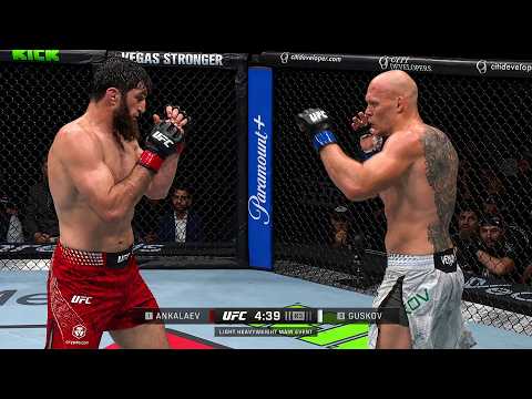 Magomed Ankalaev vs Bogdan Guskov FULL FIGHT HIGHLIGHTS | UFC Abu Dhabi