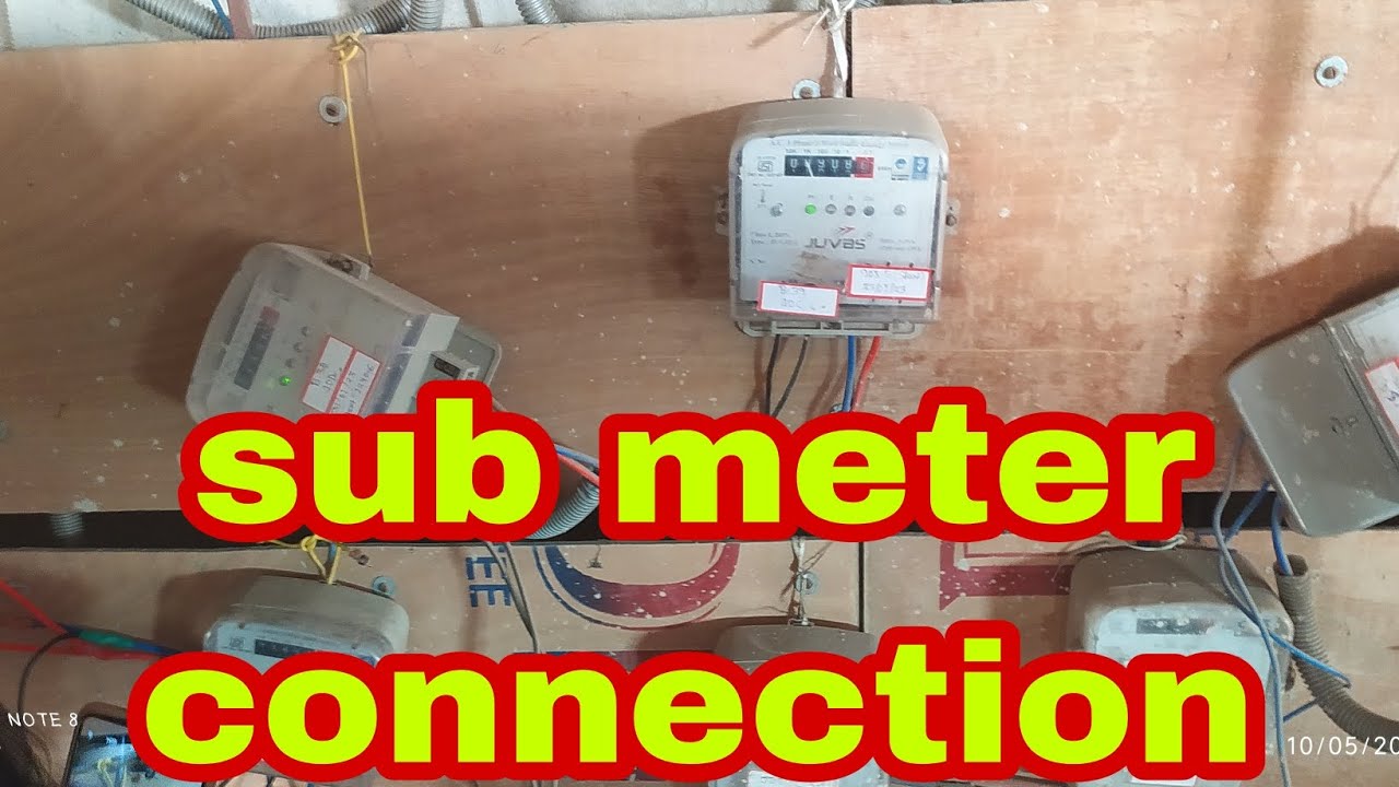 Sub Meter Connection meter Connection how To Make Meter Connection singal Fase sumanelectric Sub Meter Connection meter Connection how To Make Meter Connection singal Fase sumanelectric