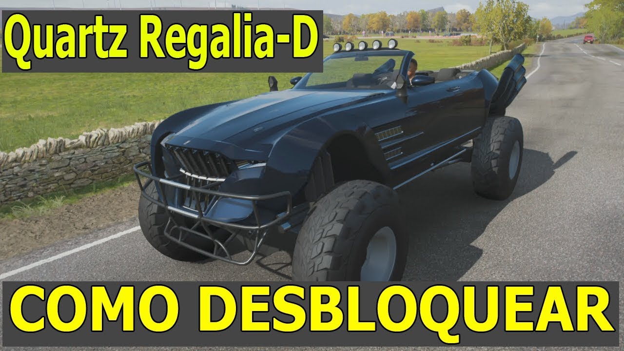 Forza Horizon 4 Como desbloquear o Quartz Regalia-D - YouTube