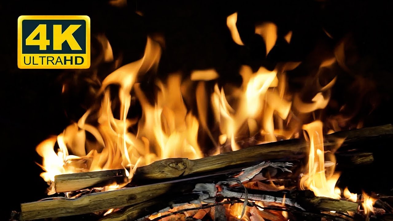 Fireplace Meditation: 3 Hours of Peaceful Fire Sounds & Calming Flames🔥 ...