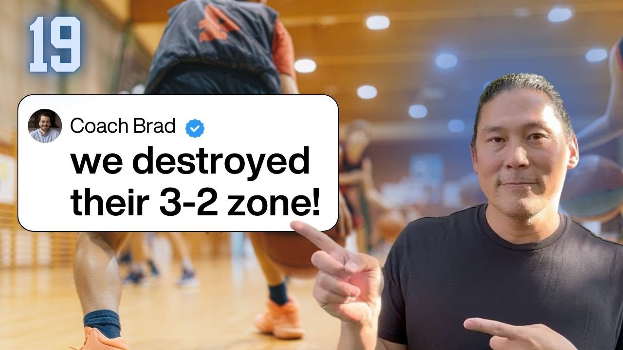 Set Play vs. 1-2-2 or 3-2 Zone Defense - Two Person Game - YouTube