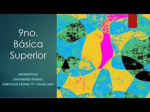 EXPONENTES ENTEROS - 9no - Conceptos, Propiedades y Ejemplos - YouTube