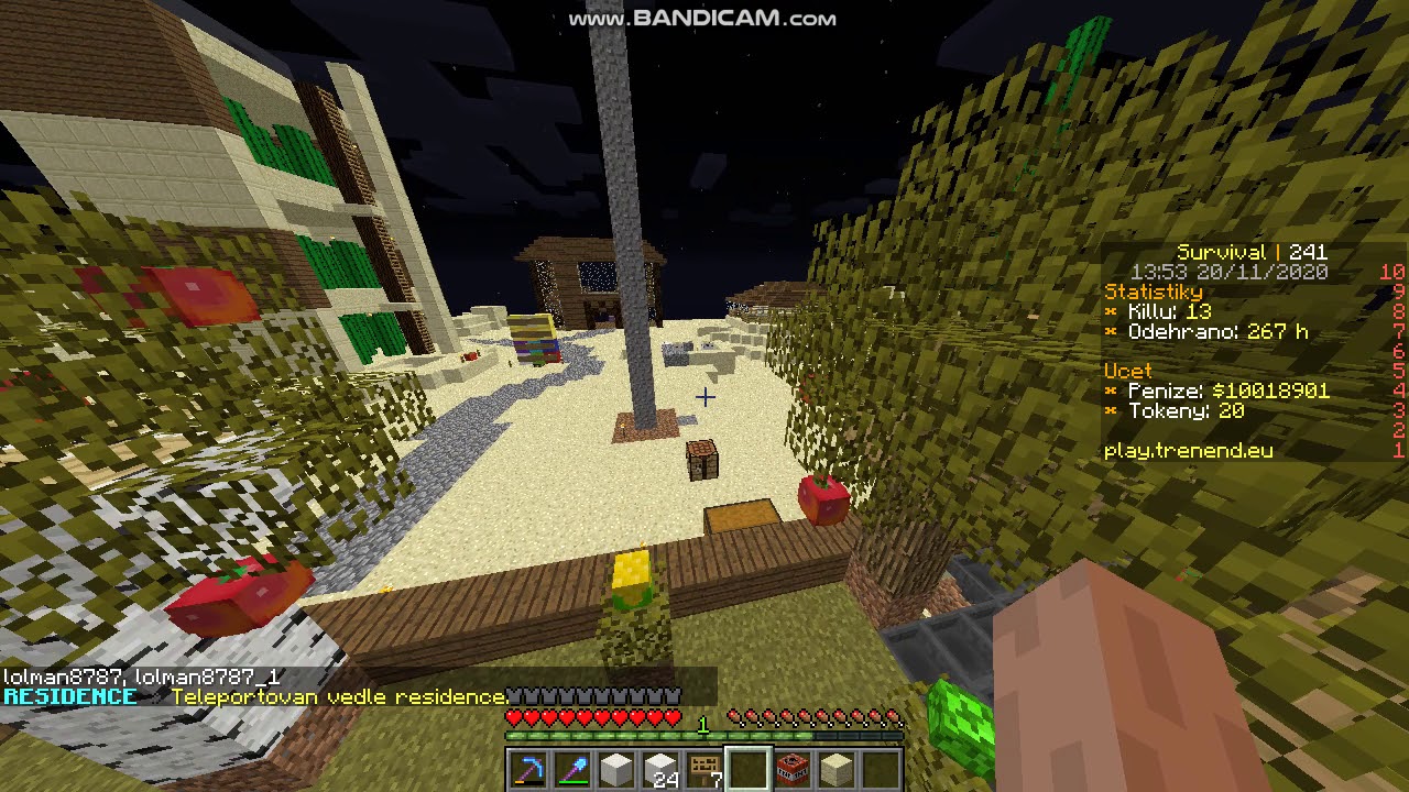 Minecraft Trenend buglé sf [Snad Bedrock] ! :P - YouTube