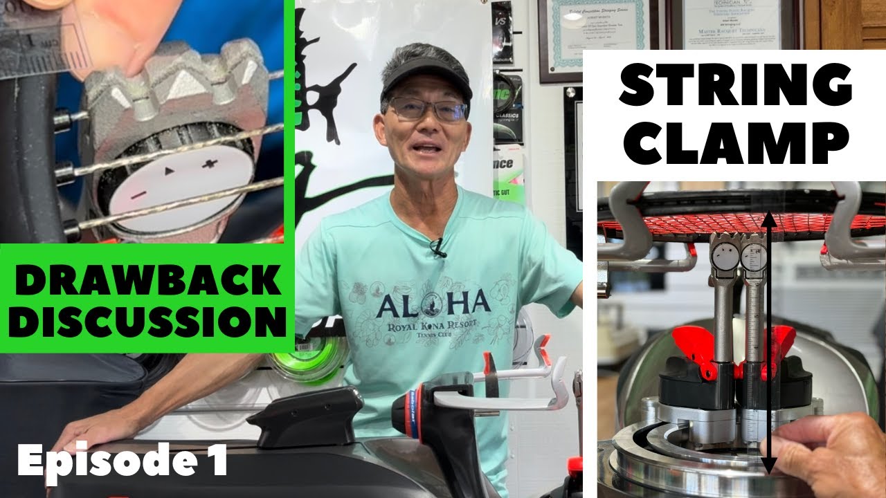Racquet Stringing Machine [String Clamp Drawback Discussion | Episode 1 ...