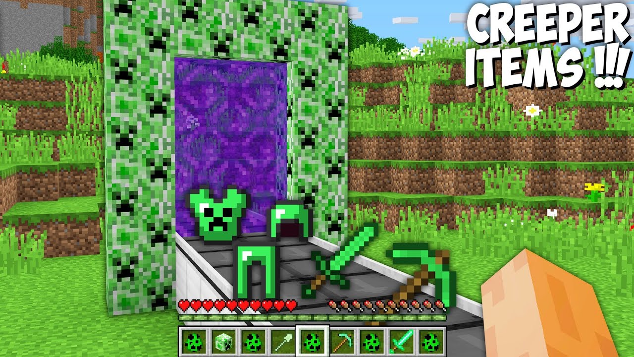The MOST SECRET WAY TO GET CREEPER ARMOR in Minecraft ! SUPER CREEPER ...