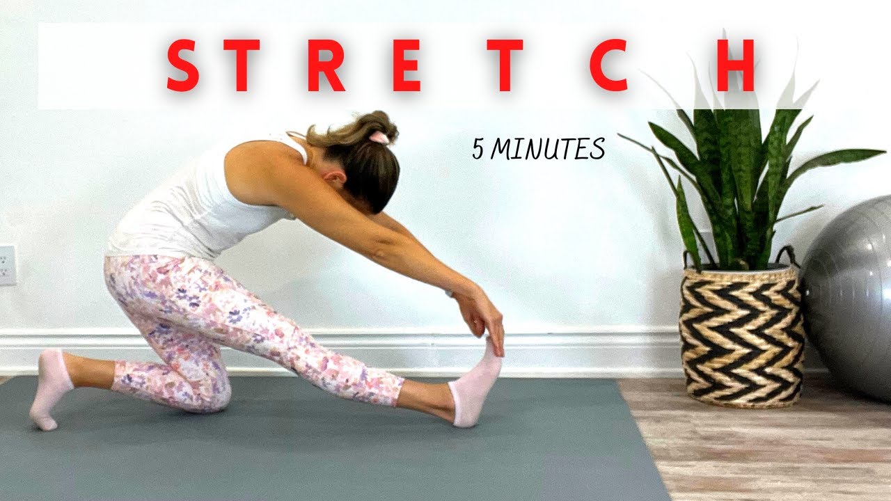 5 Minute Lower Back Stretch Routine - YouTube