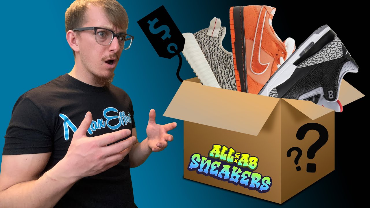 Best Sneaker Mystery Box on the Market! What's Inside? - YouTube