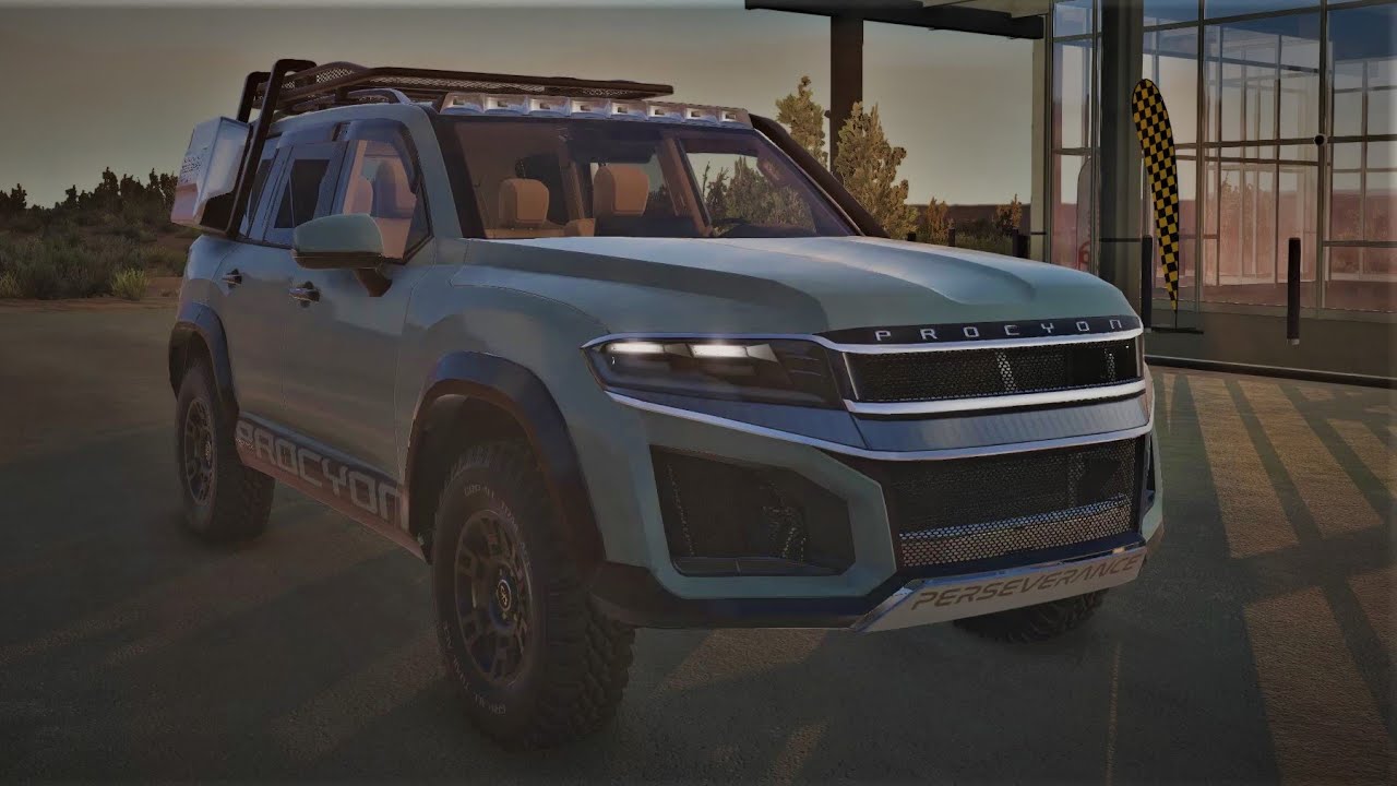 BeamNG.drive (Mod) Freeroam: Utah, USA - 2023 Procyon Centauri X520T ...