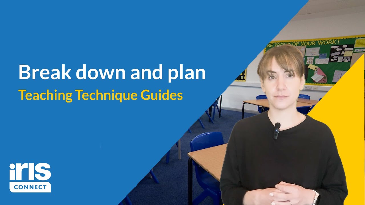 Break Down and Plan: Prioritise What Matters in Every Lesson - YouTube