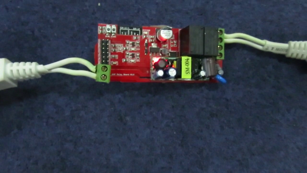 ESP Relay Board Configure (AP mode) - YouTube