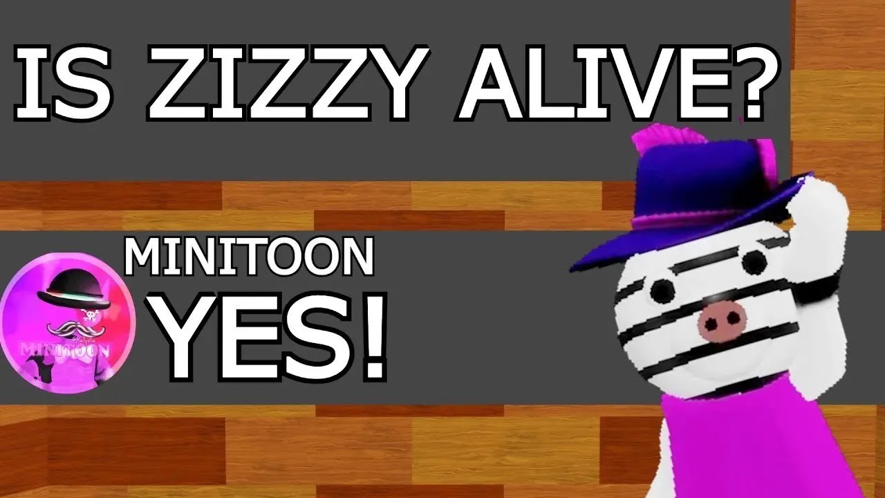 ASKING MINITOON AI PIGGY QUESTIONS! ZIZZY IS ALIVE? - YouTube