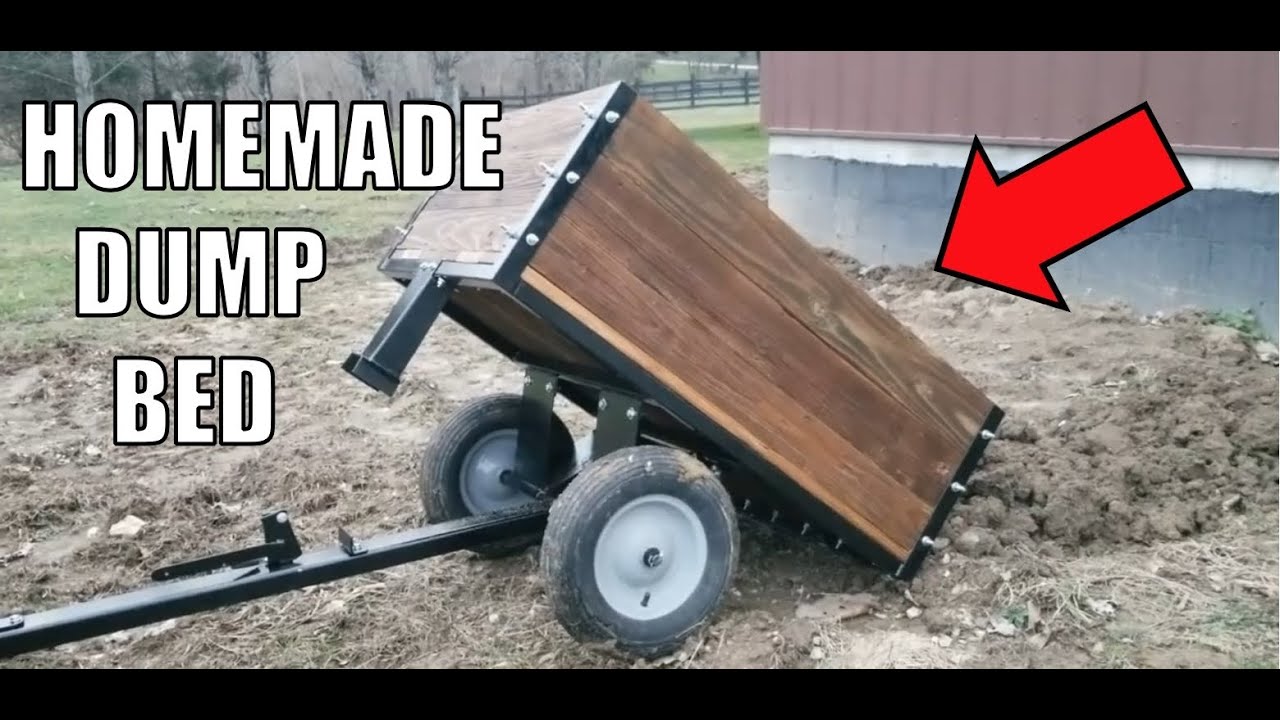 Homemade DIY Dump Trailer Build! (Short Version) - YouTube
