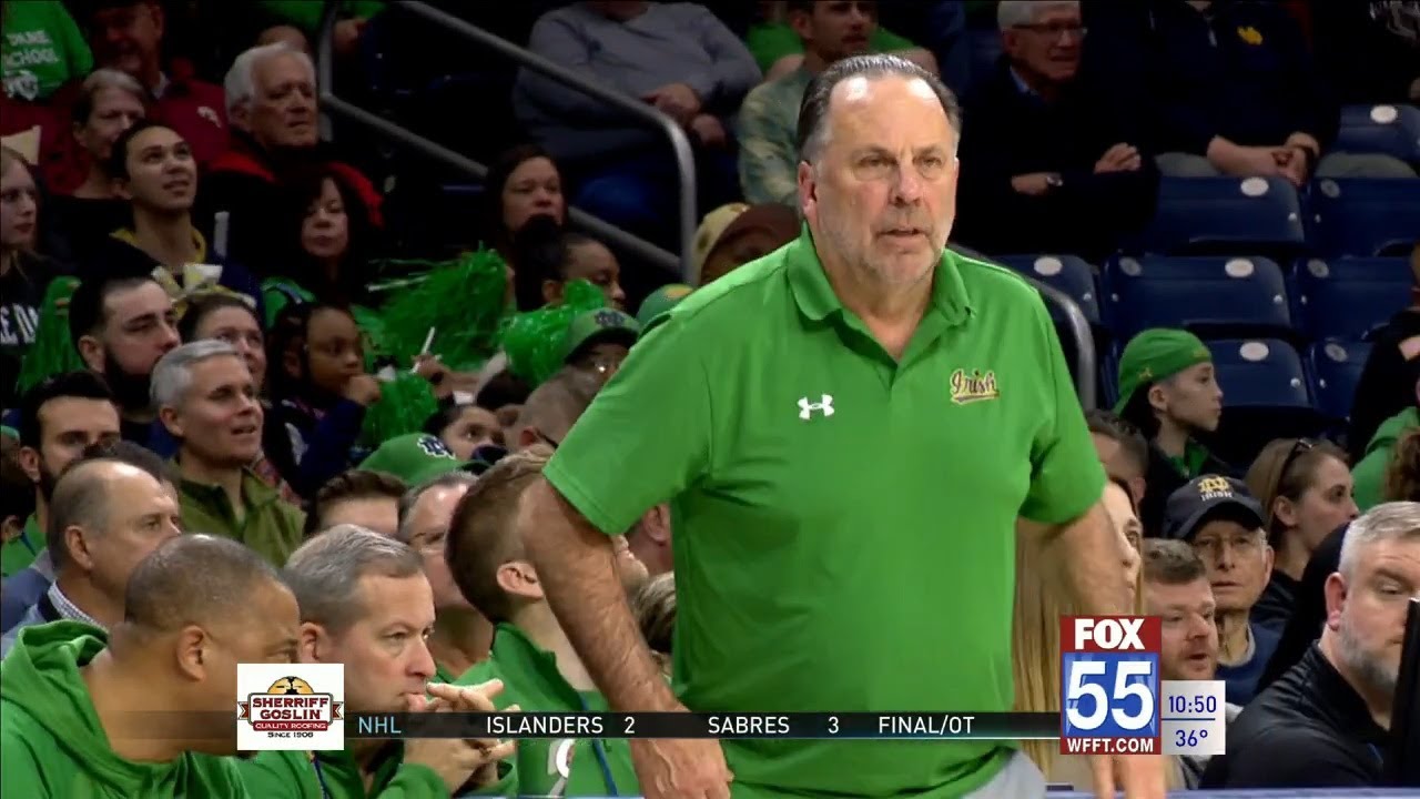 Notre Dame coach Mike Brey stepping down after this season - YouTube