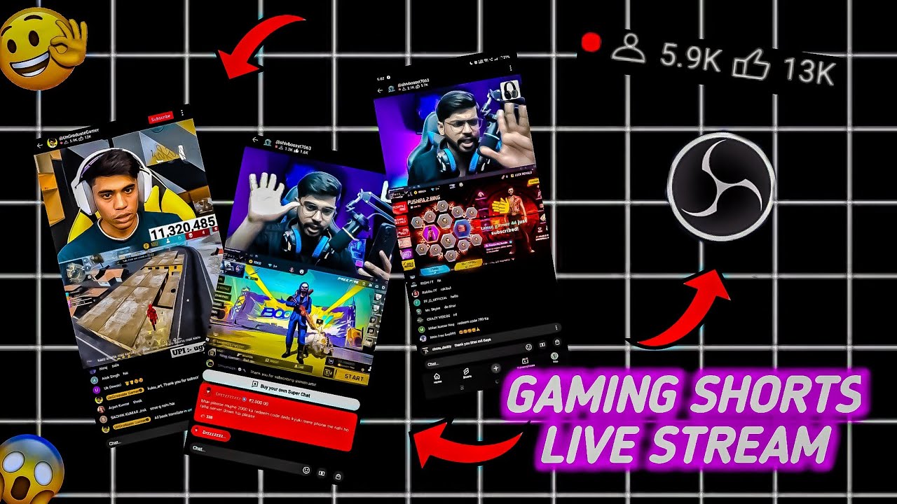 PC ME LIVE STREAM KESE KARE | VERTICAL LIVE STREAM ON PC | FULL OBS ...