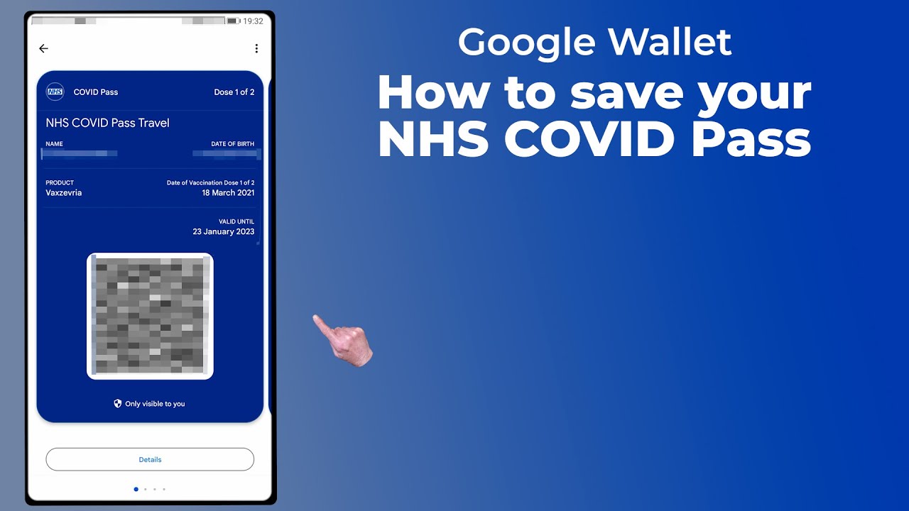 How to save NHS COVID Pass in Google Wallet (Pay) - YouTube