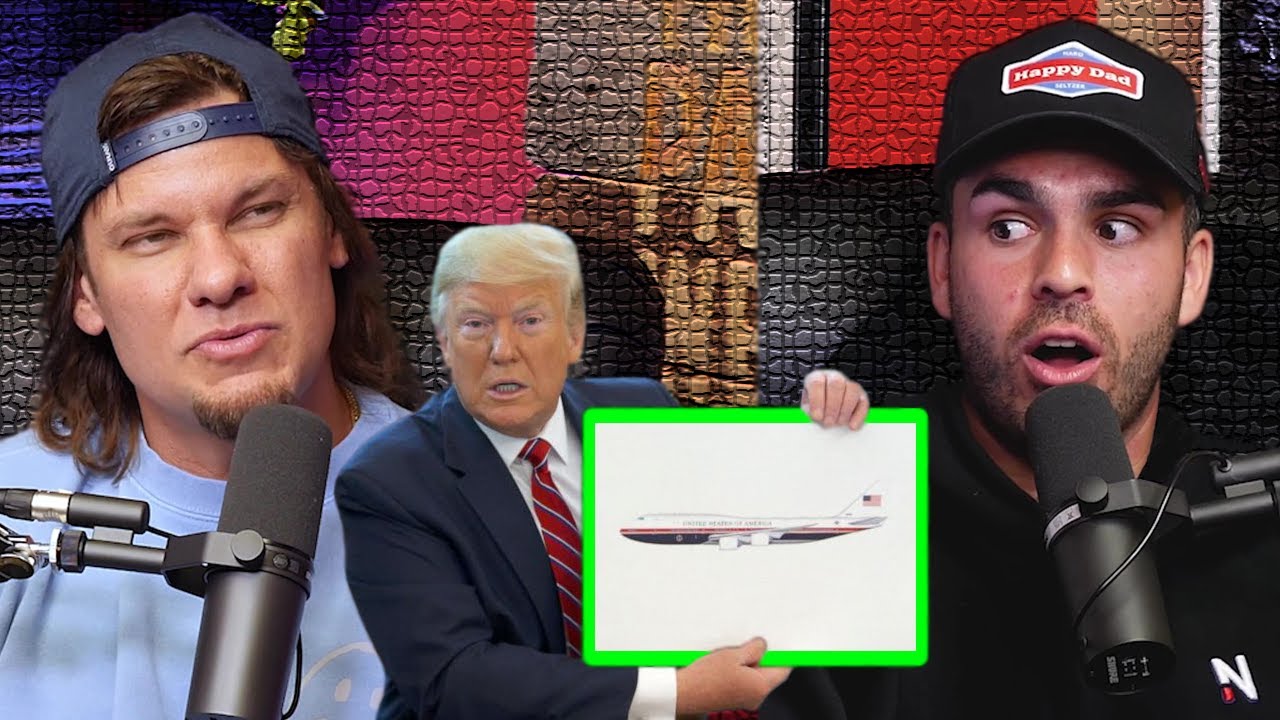 Kyle Forgeard Met Trump on Air Force One - YouTube