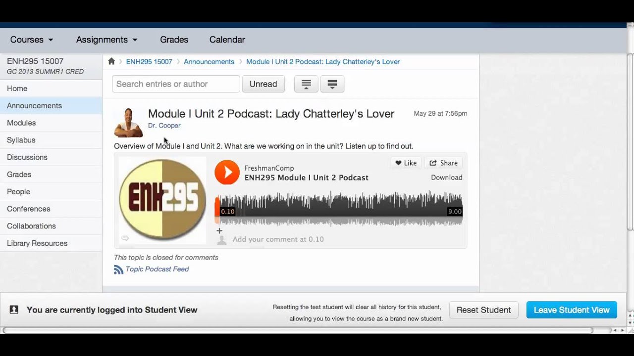 How to Access Course Materials in Your Canvas Course (Students) - YouTube