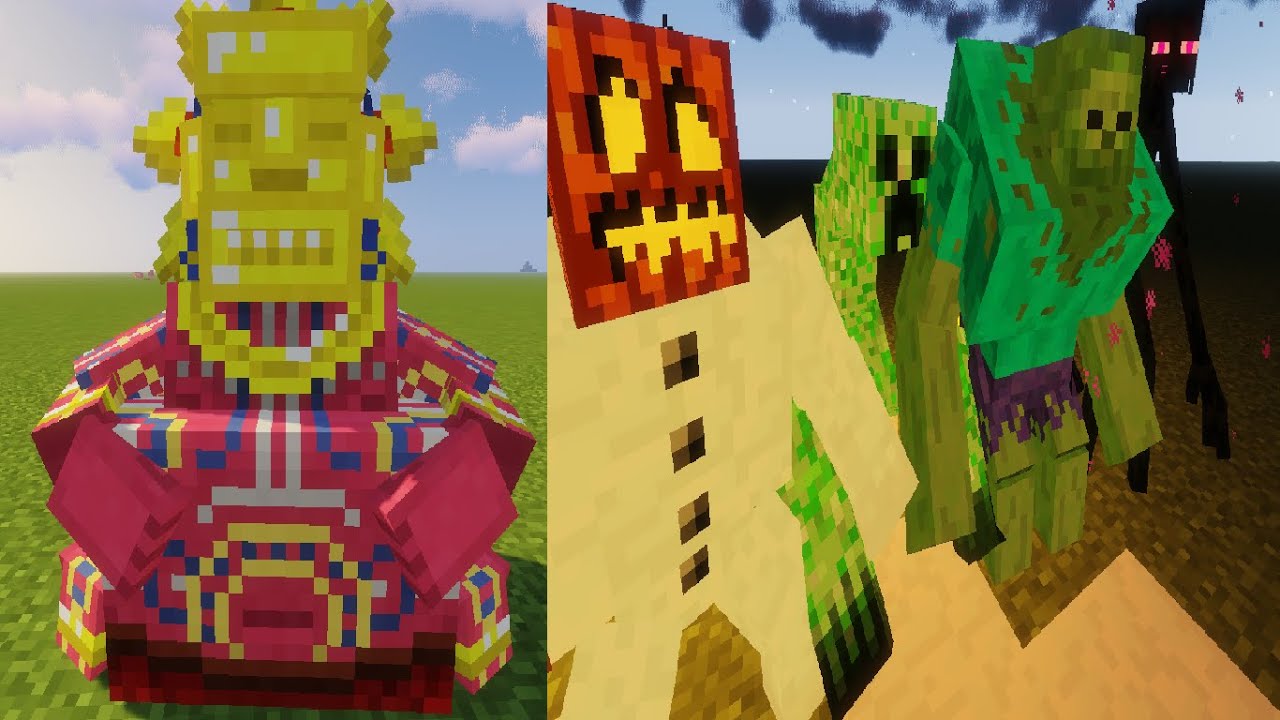 The Sun Chief Vs. Mutant Zombie in Minecraft - YouTube