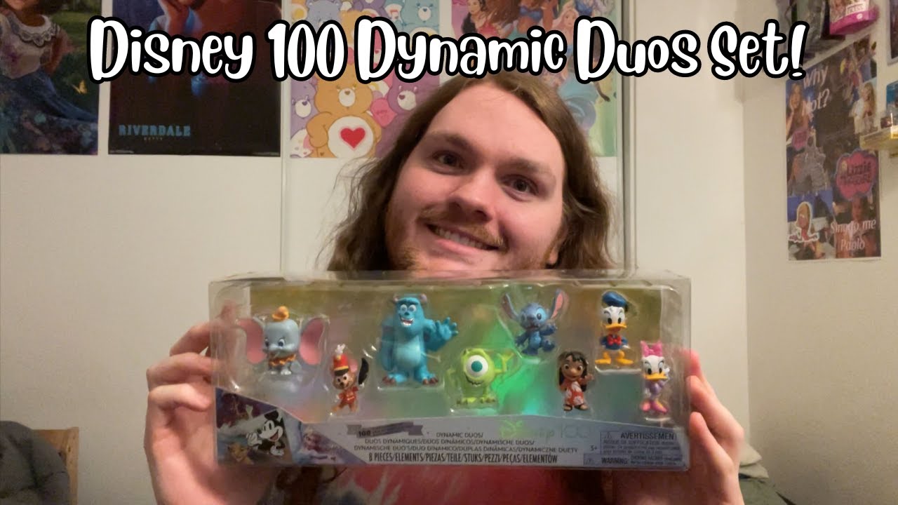 Reviewing The Disney 100 Dynamic Duos Figure Set - YouTube