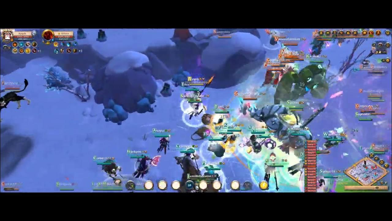 Un solo golpe - Gremio Monos con Navaja - Albion Online ZvZ - YouTube