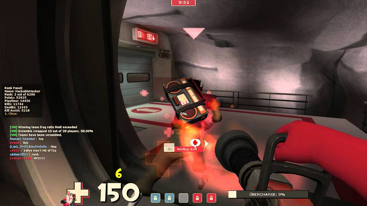 How To Defeat A Hacker On TF2 - YouTube