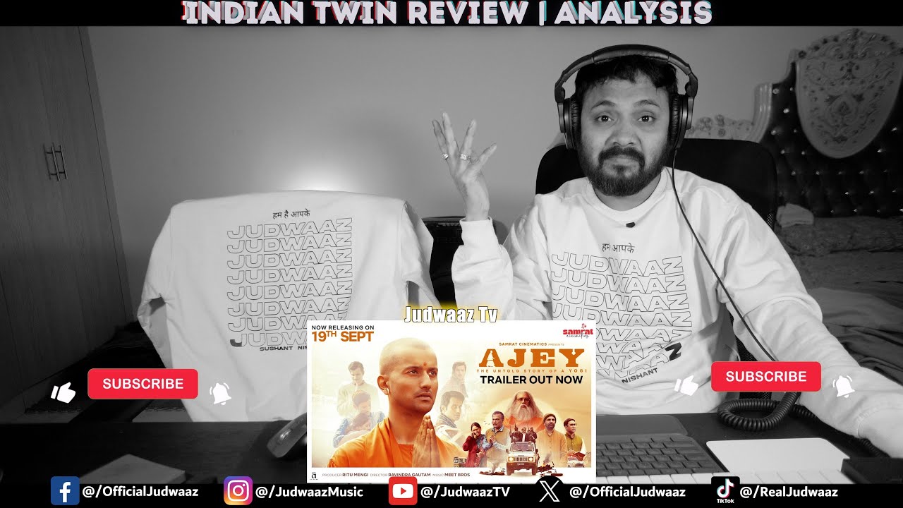 Ajey - The Untold Story Of A Yogi | Trailer | Anant J | Paresh R ...