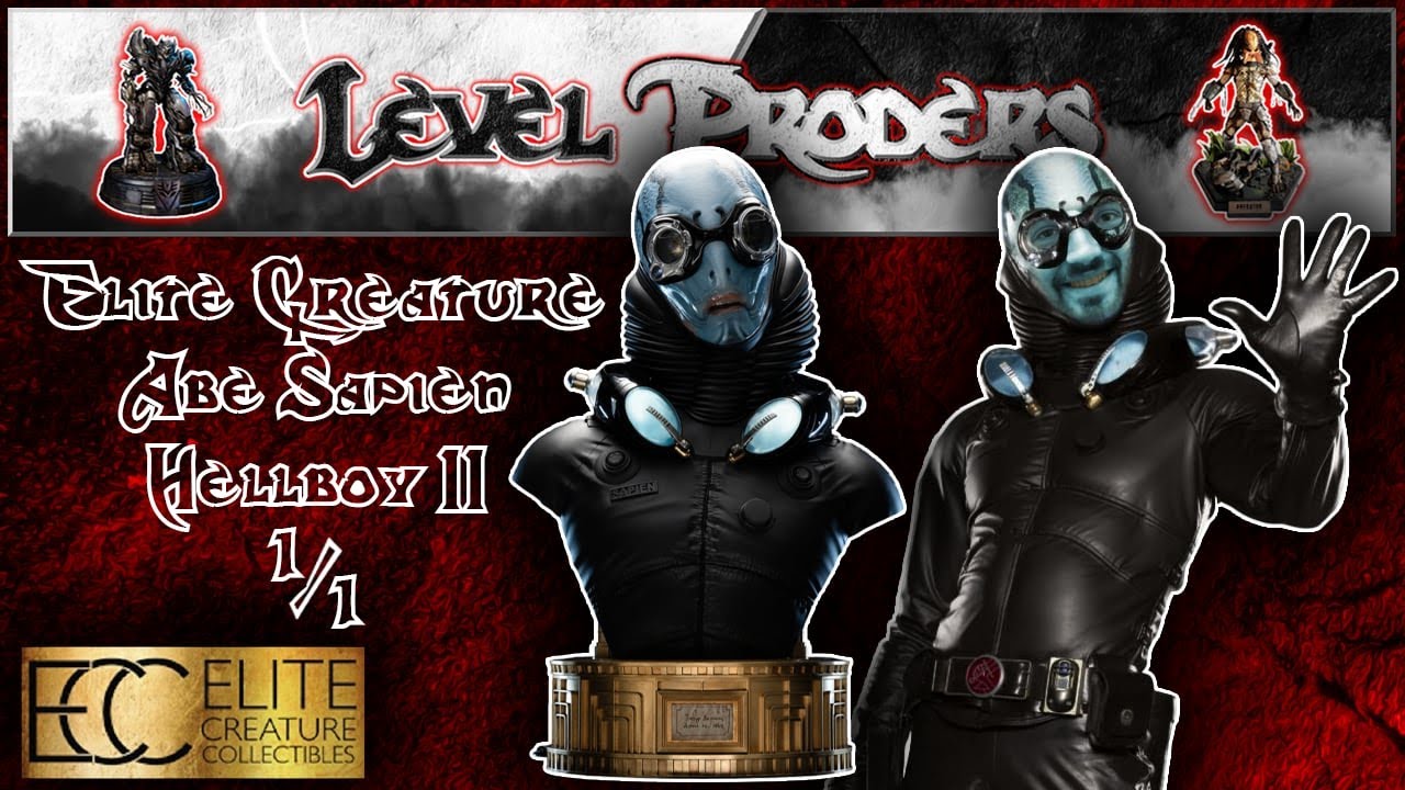 Cinemaquette / Elite Creature HellBoy Abe Sapiens 1/1 - YouTube