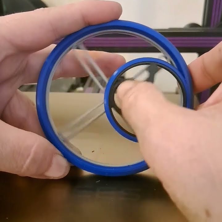 Kinetic Fidget One on Cults3d #3dprinting - YouTube