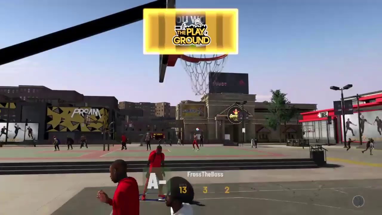 2k park gameplay rebounding wing - YouTube